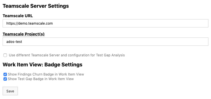 Teamscale DevOps - Visual Studio Marketplace